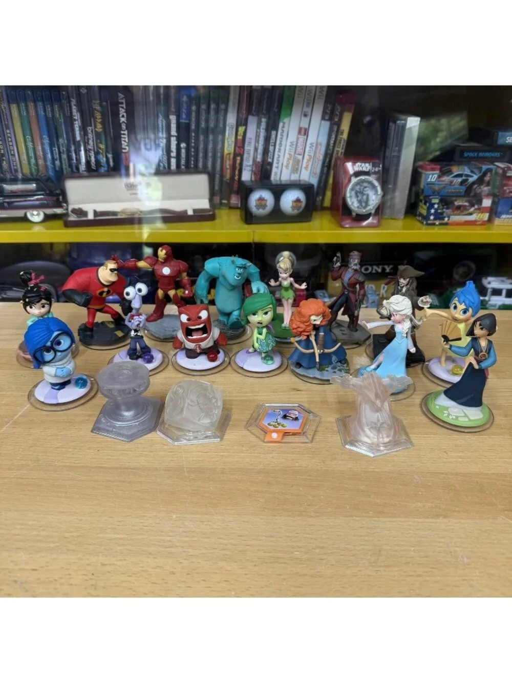 Disney | Video Games & Consoles | Disney Infinity Figures Lot Of 9 Elsa ...